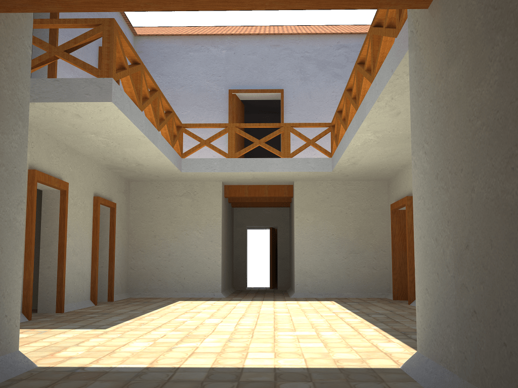 Roman Villa Reconstruction Preview – 3D Reconstruction in Archaeology