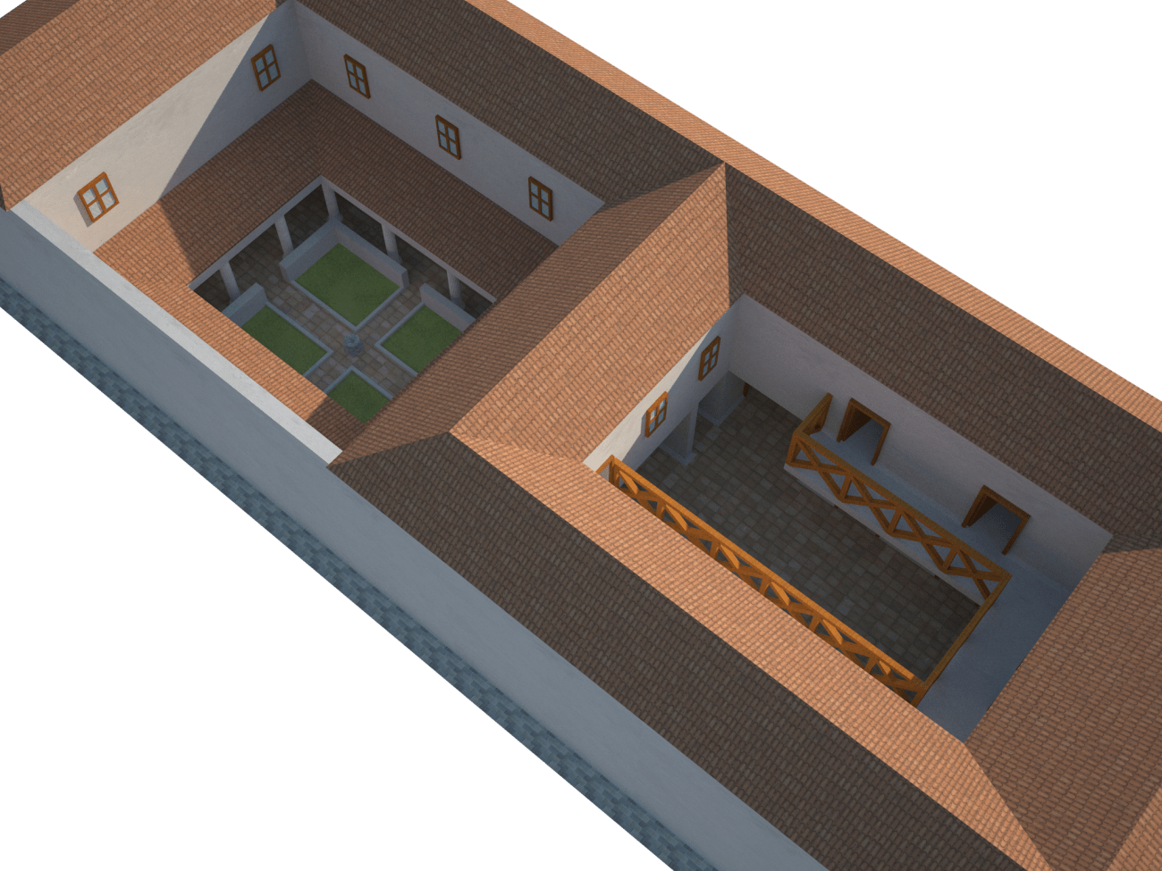 Roman Villa Reconstruction Preview – 3D Reconstruction in Archaeology