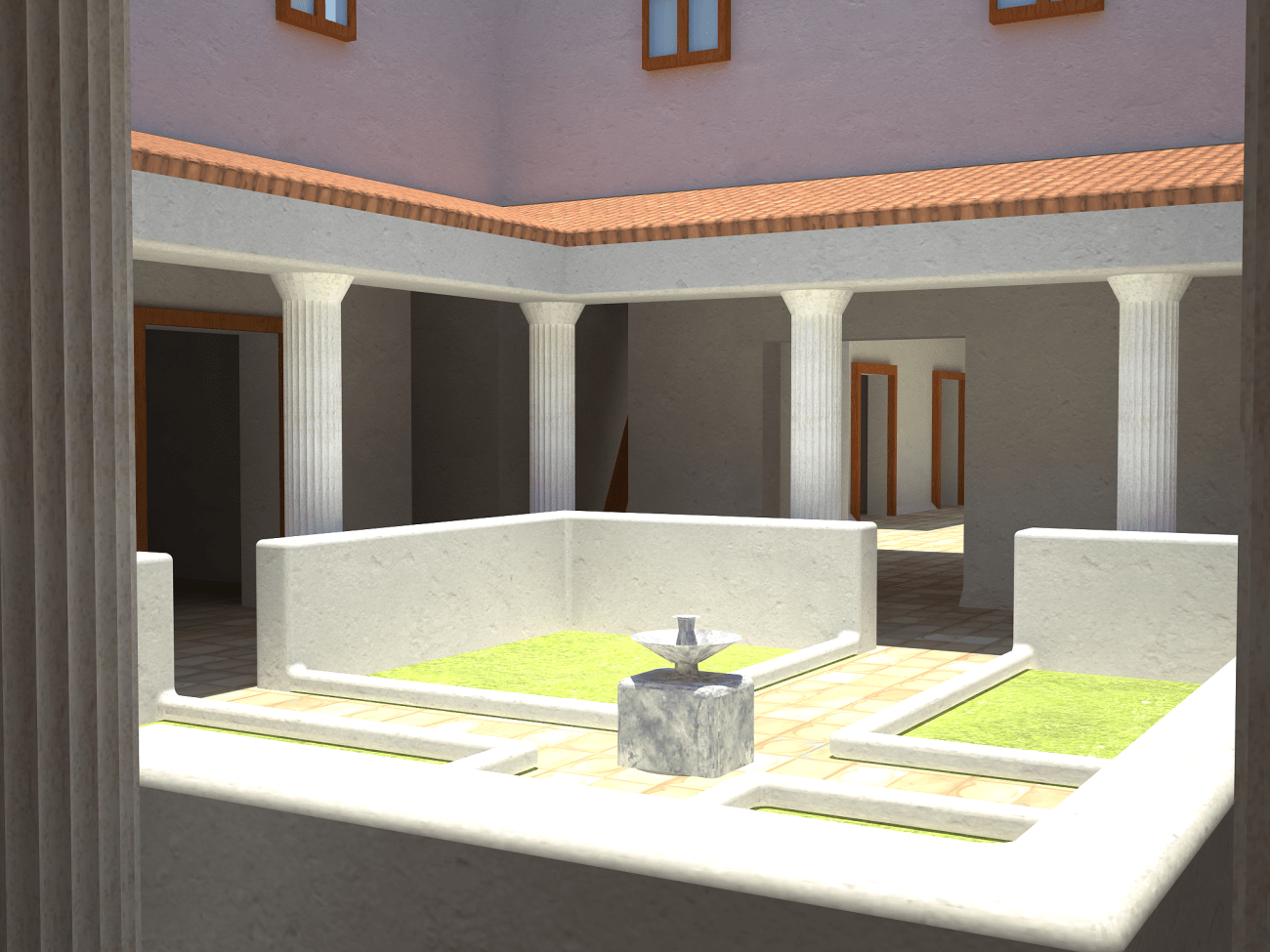 Roman Villa Reconstruction Preview – 3D Reconstruction in Archaeology